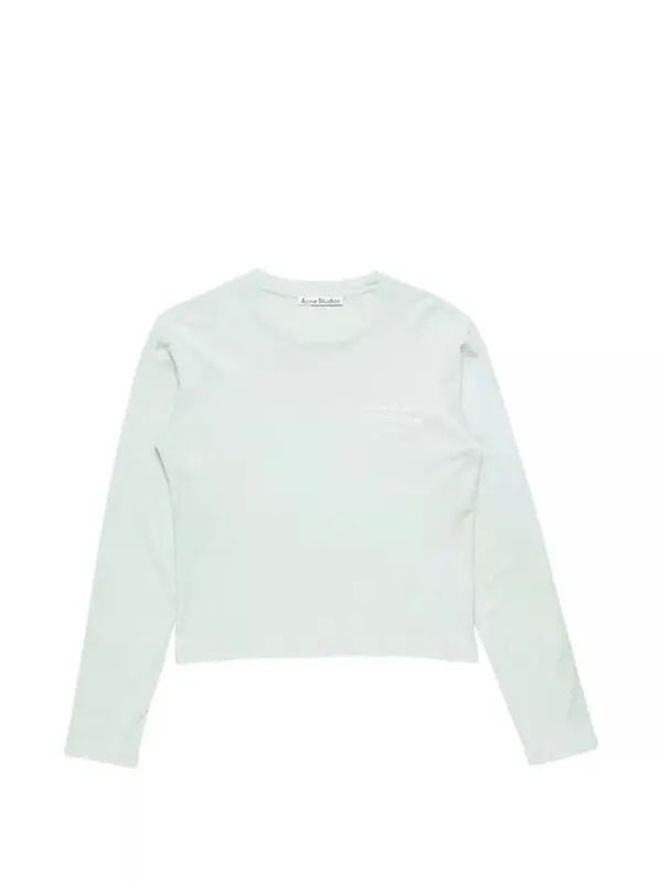 Acne Studios Distressed Logo T-shirt