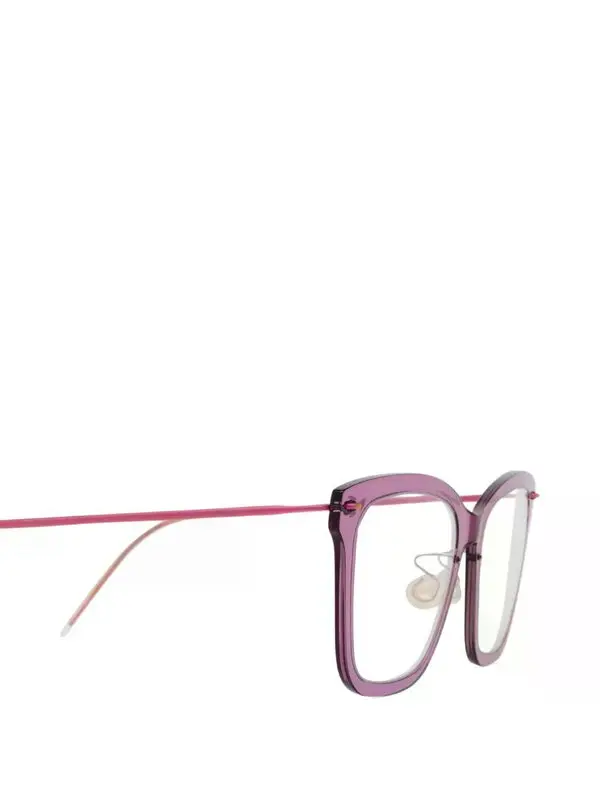 LINDBERG Square-frame Glasses - Pink