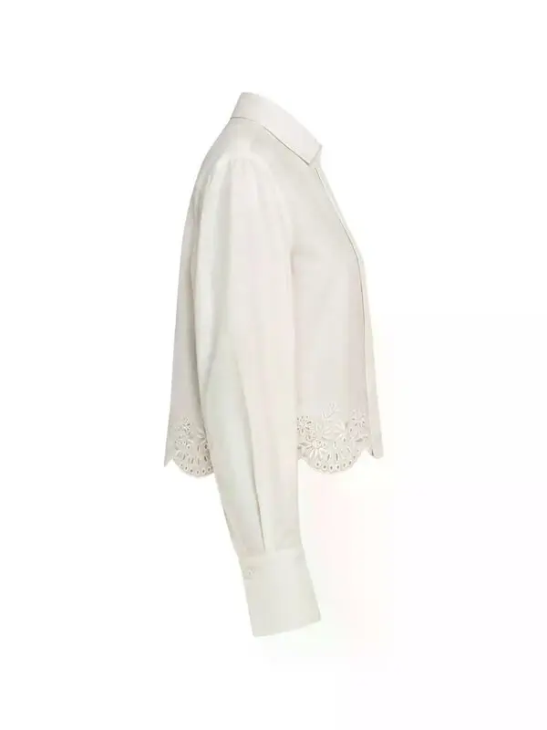 Simkhai Ames Embroidered Shirt - White