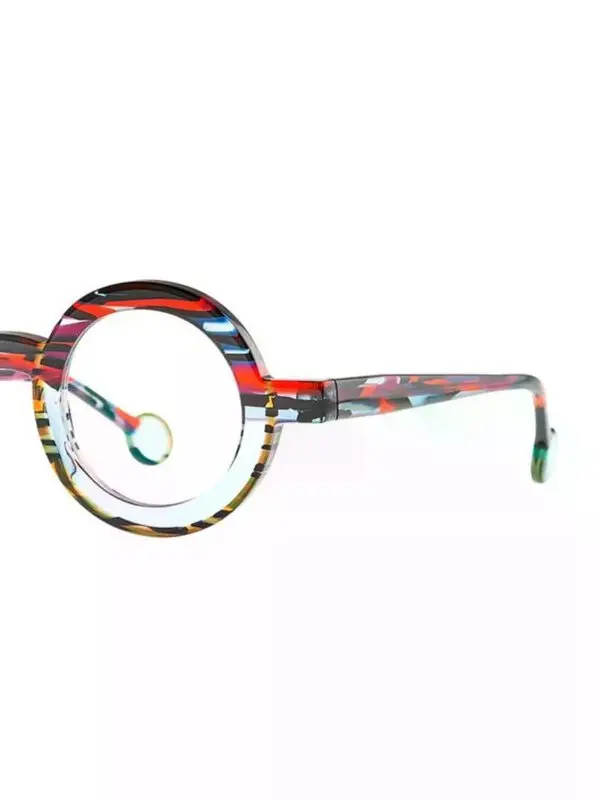 THEO EYEWEAR Round-frame Glasses