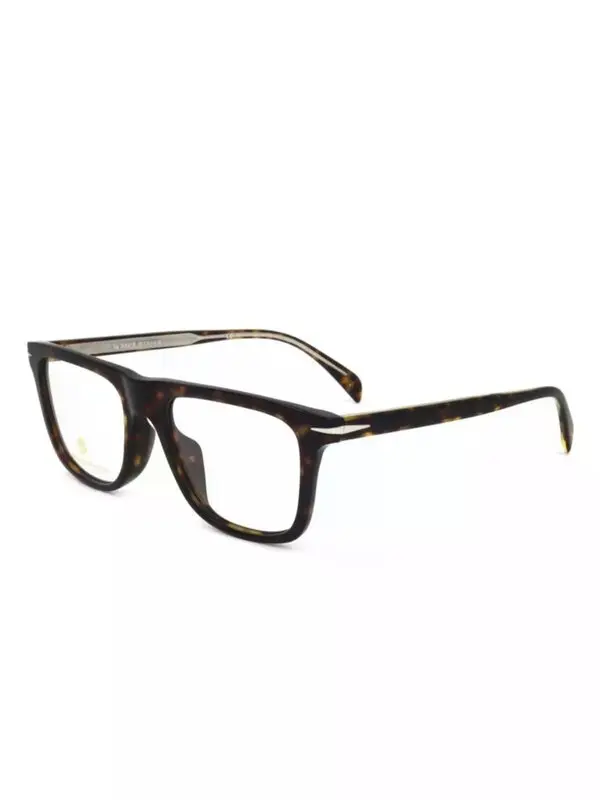 DB EYEWEAR BY DAVID BECKHAM Square-frame Glasses - Brown