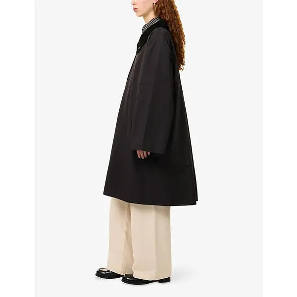 Stylein Sable High-neck Cotton-blend Coat