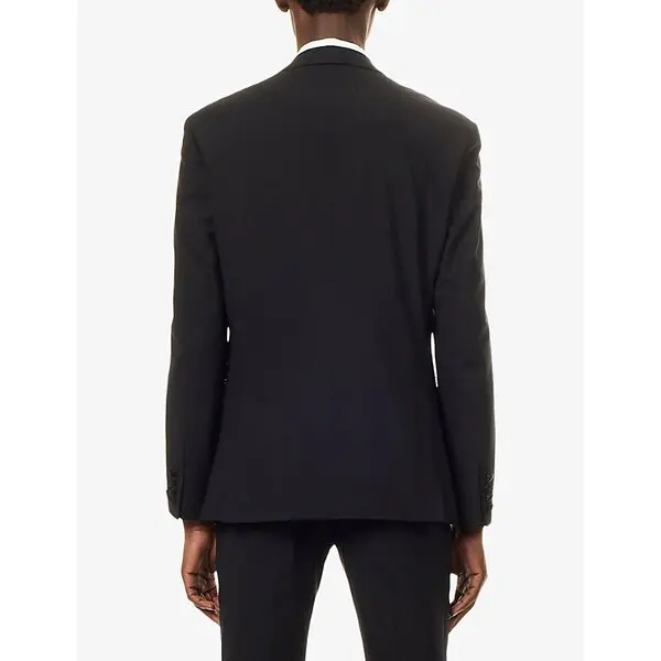 TED BAKER X THE GENTLEMAN Ted Baker X The Gentlemen Slim-fit Single-breasted Wool-blend Blazer