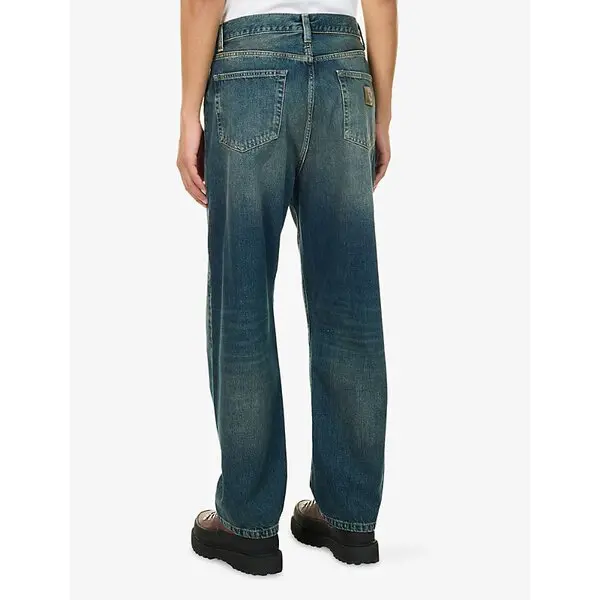 Carhartt Work In Progress Aaron Tapered Cotton Denim Jeans