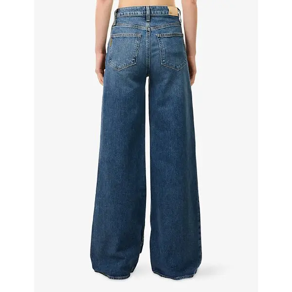 Paige Frances Wide-leg Denim Jeans