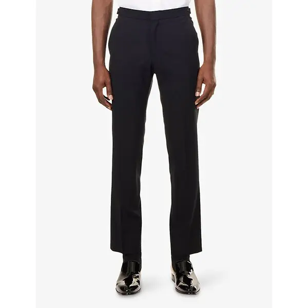 TED BAKER X THE GENTLEMAN Ted Baker X The Gentlemen Slim-fit Tailored Wool-blend Trousers