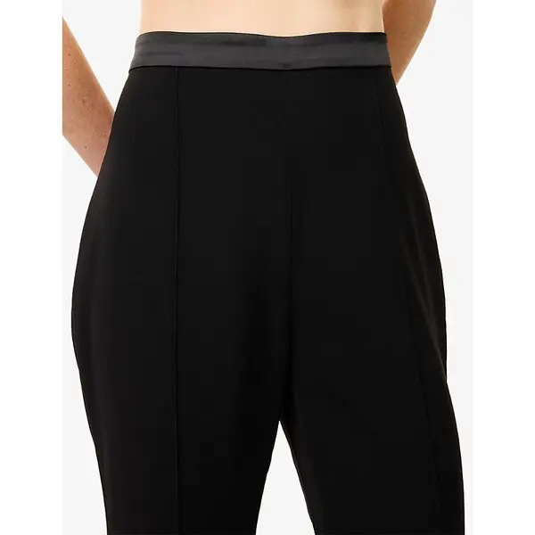 NADINE MERABI Charlotte Wide-leg Woven Trousers