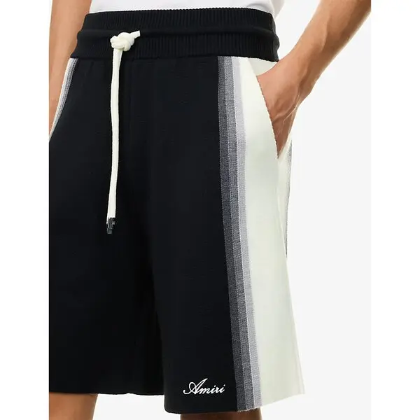 Amiri Lasso Panel Knit Shorts