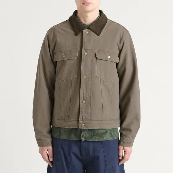 FRIZMWORKS Heavy Canvas Storm Trucker Jacket