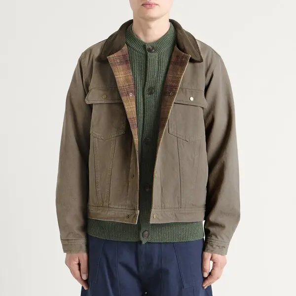 FRIZMWORKS Heavy Canvas Storm Trucker Jacket