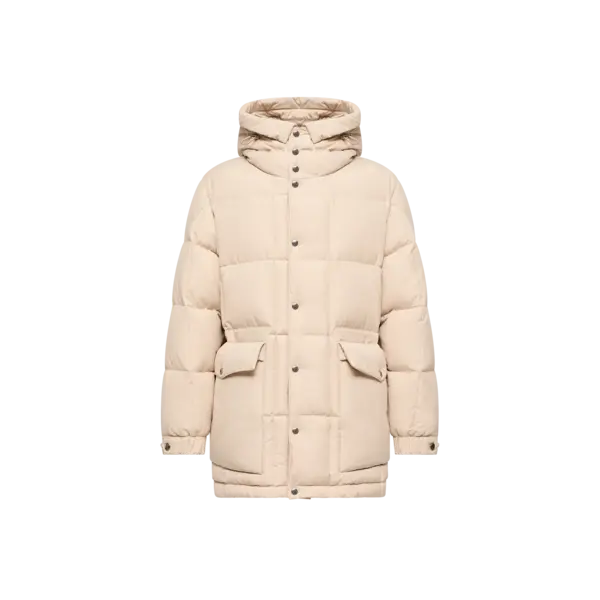 Moncler Sylmara Hooded Long Down Jacket
