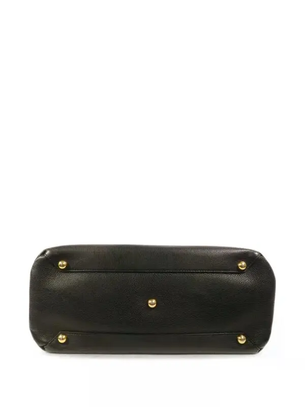 Burberry Banner Calf Leather Shoulder Bag
