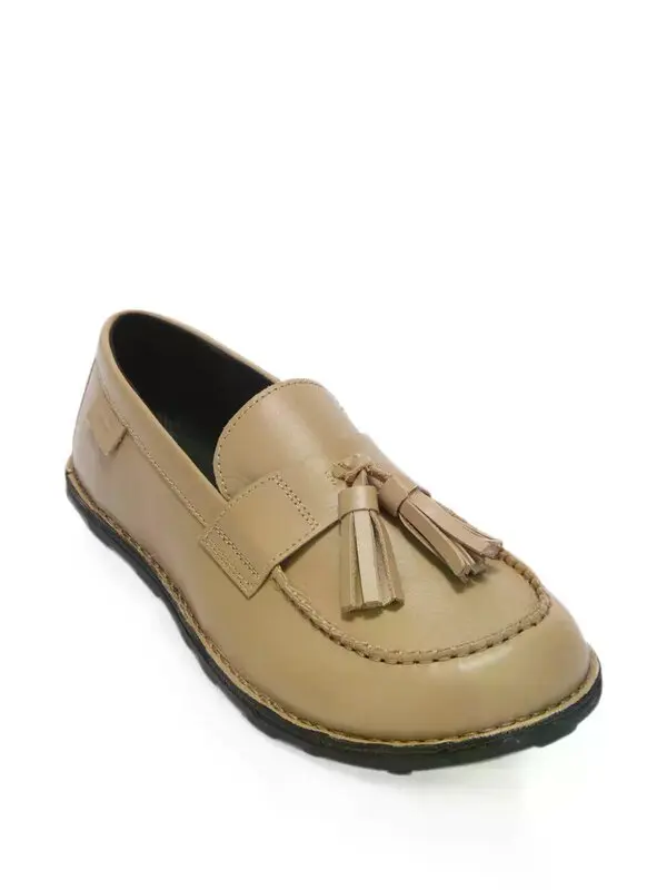 Moschino Tassel Leather Loafers