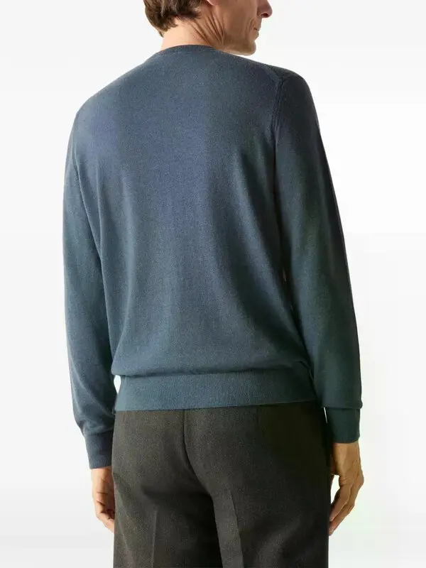 Zegna Light Oasi Cashmere Crewneck Sweater