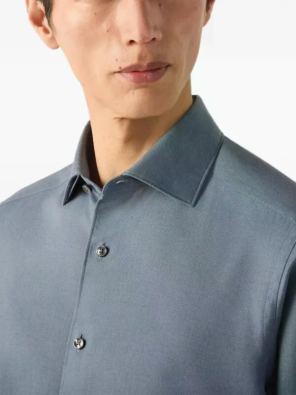 Zegna Light Cashco Shirt