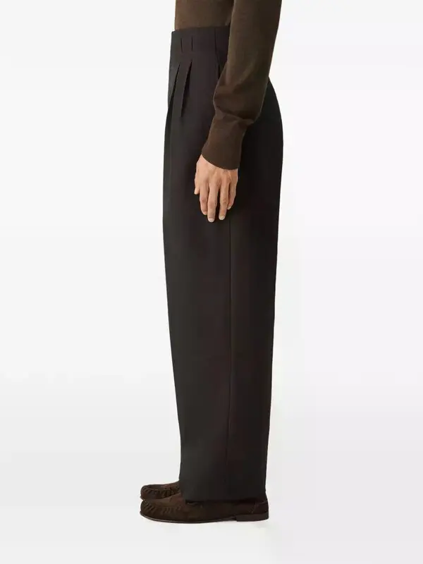 Zegna Wool And Mohair Pants