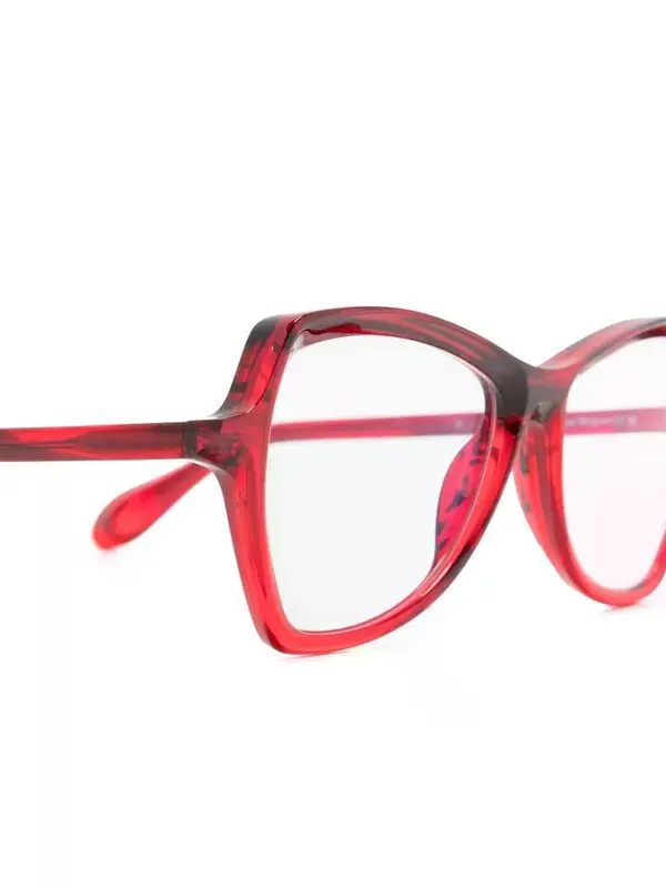 THEO EYEWEAR Bedtime Butterfly-frame Glasses