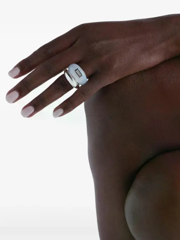 LUMINOUS 27 Marguerite Chalcedony And Diamond Ring