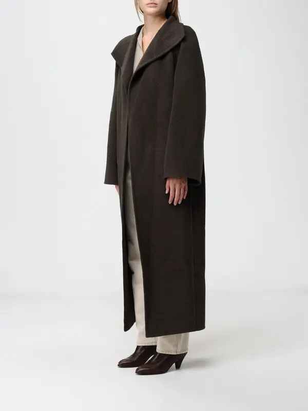 Khaite Relaxed-fit Long Wool Robe Coat