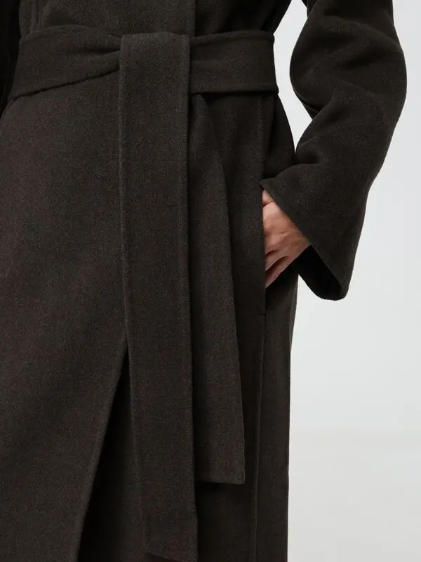 Khaite Relaxed-fit Long Wool Robe Coat