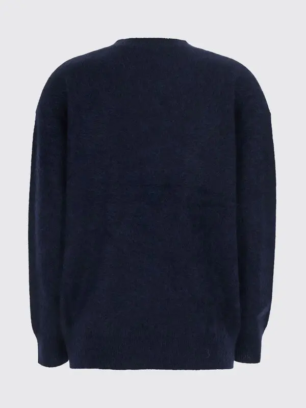 Max Mara Pure Yak Crewneck Sweater With Dropped Shoulders And Ribbed Trims