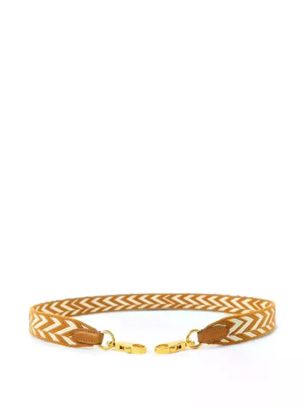 Hermès 2019 Sangle Zigzag Bag Strap - Brown