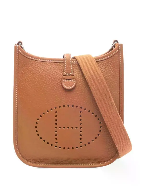 Hermès 2026 Clemence Evelyne I Tpm Crossbody Bag - Brown