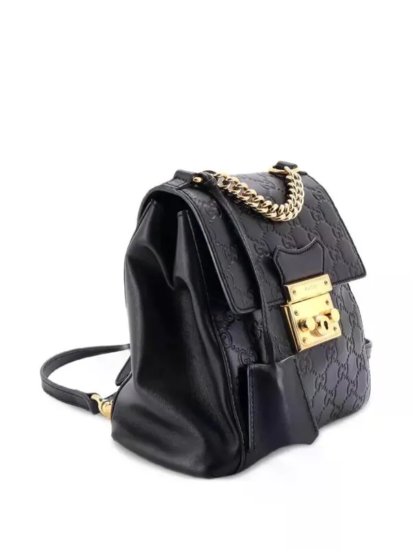 Gucci Padlock Guccissima Leather Mini Backpack