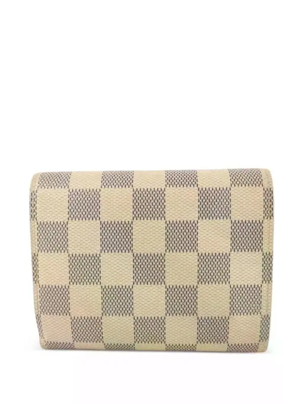 LOUIS VUITTON Joy Damier Azur Wallet - Neutrals