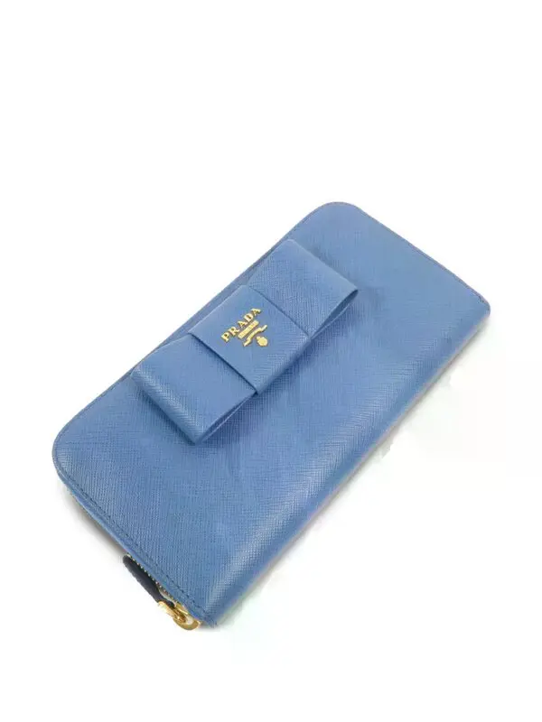 Prada Fiocco Bow Long Wallet