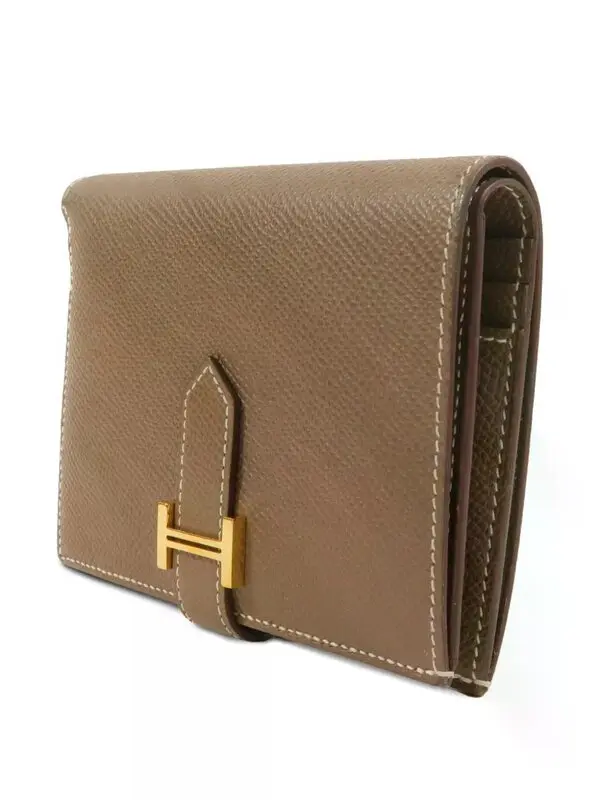 Hermès Bearn Compact Wallet - Brown