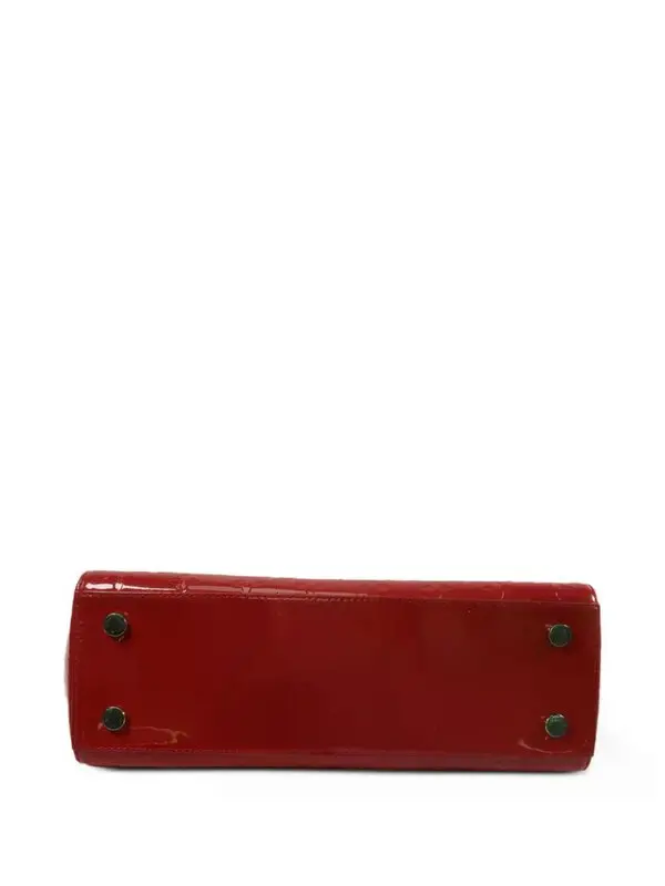 LOUIS VUITTON Monogram Vernis Brea Tote Bag - Red