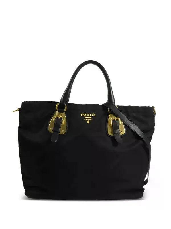 Prada Tessuto Gaufre Tote Bag