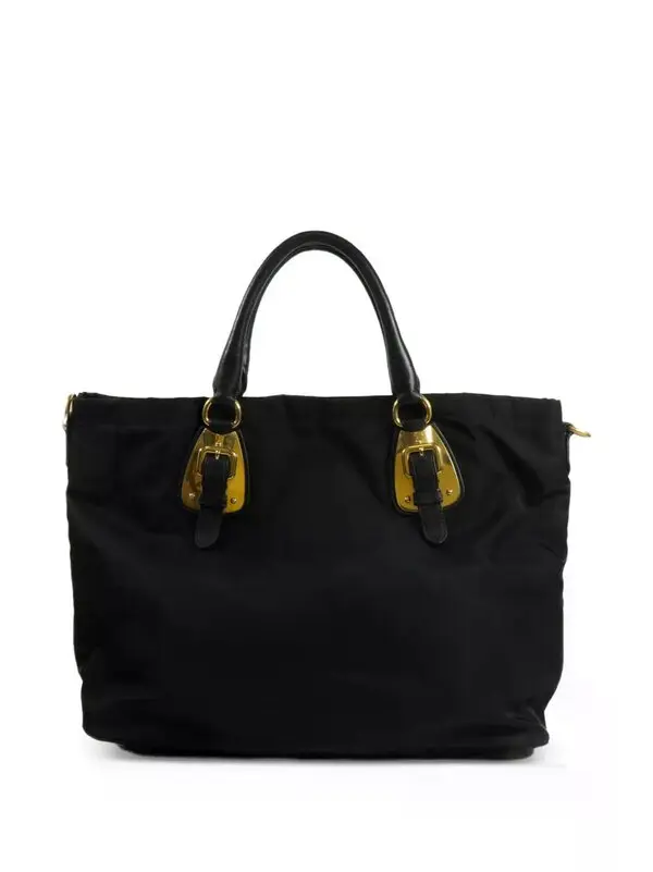 Prada Tessuto Gaufre Tote Bag