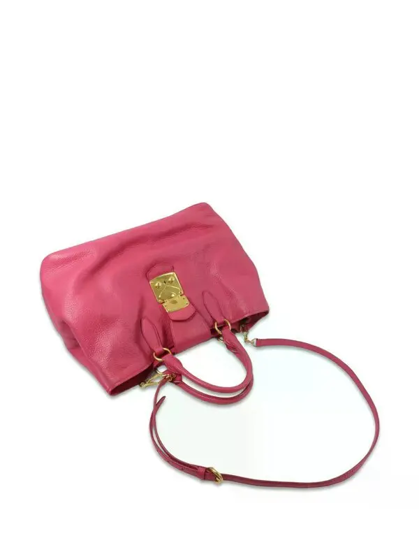 Miu Miu Madras Two-way Tote Bag
