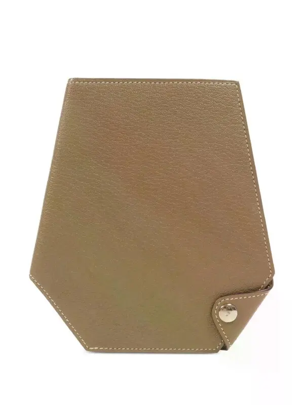 Hermès 2022 Clochette Compact Wallet - Brown