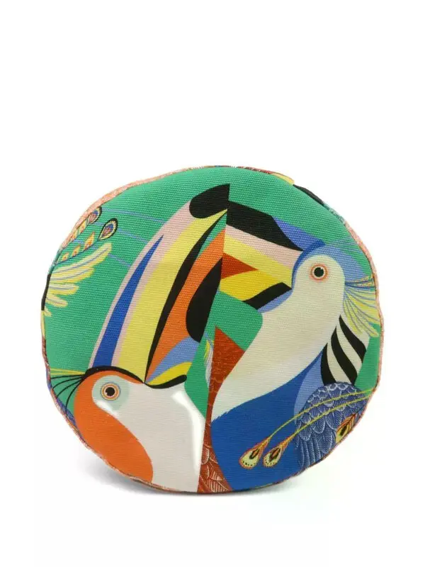 Hermès Small So Toucan-print Canvas Bucket Bag