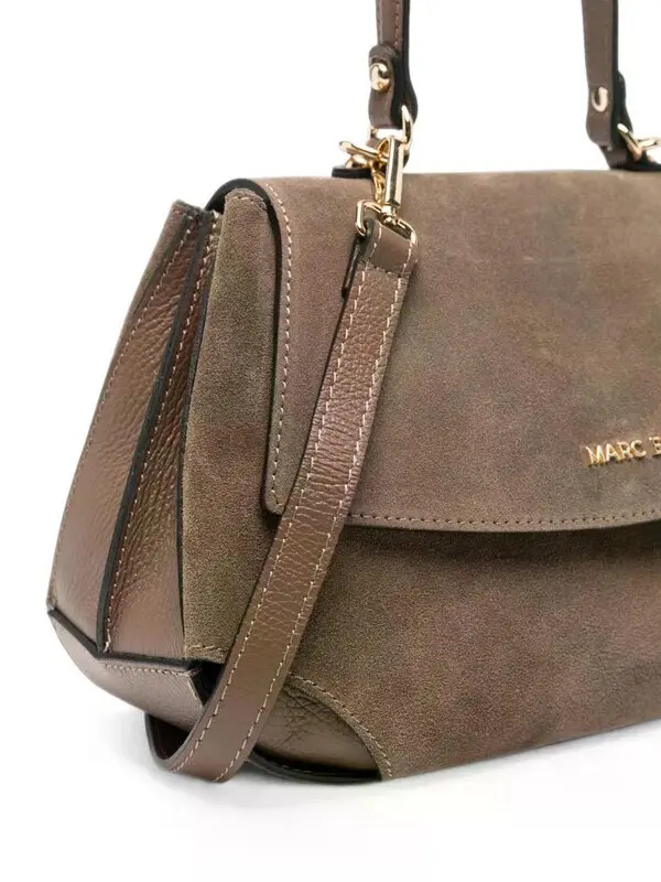 MARC ELLIS M Spency Suede Tote Bag - Brown
