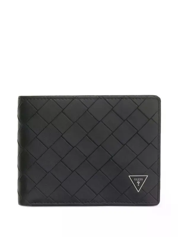 Guess Torino Woven Bifold Wallet