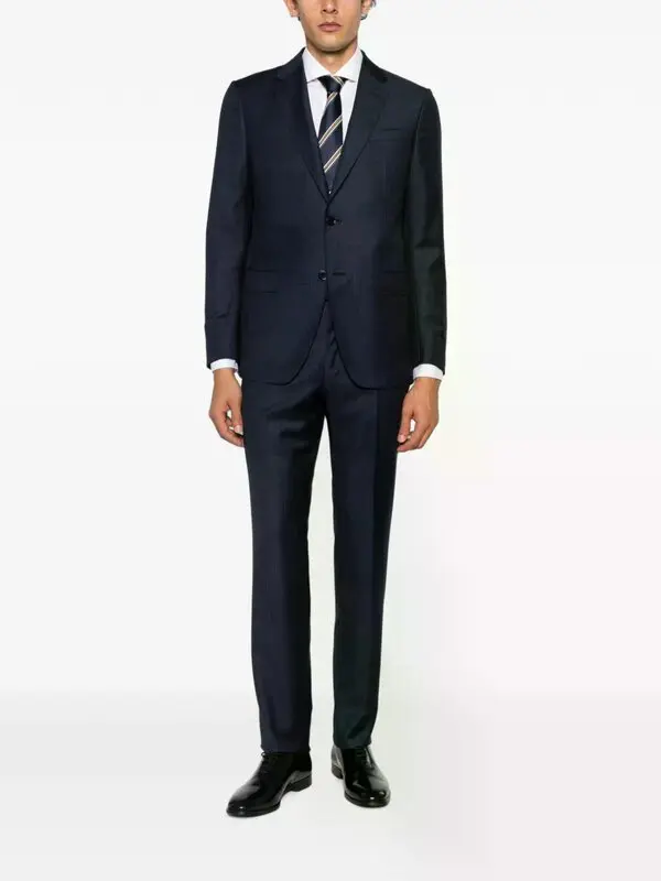 Zegna Prince Of Wales Check Suit