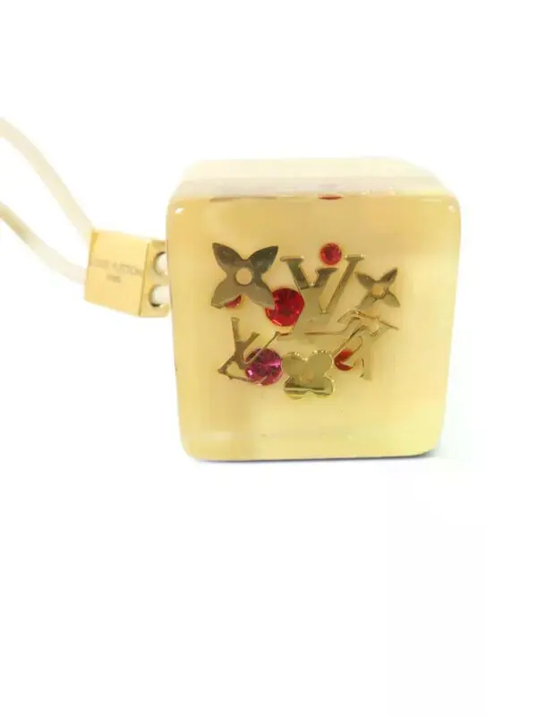 LOUIS VUITTON Hair Cube Hair Tie - Neutrals