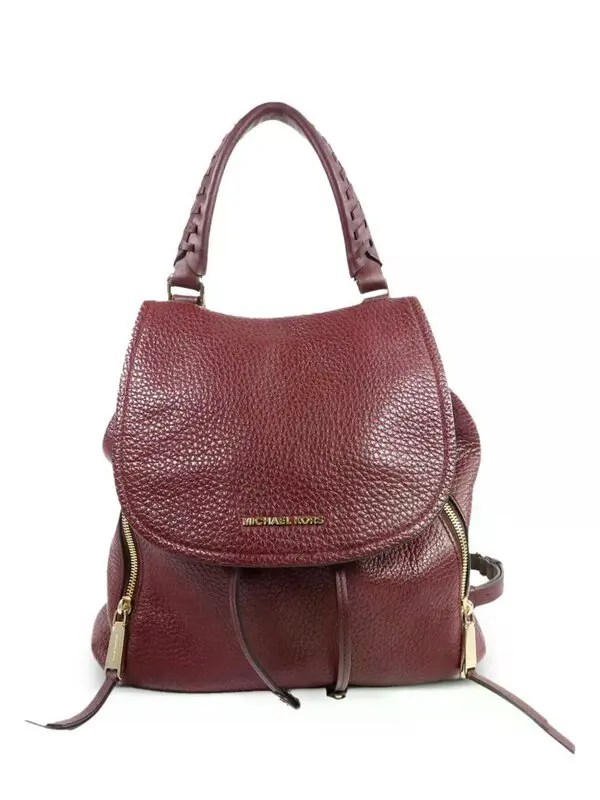 Michael Kors Grained Leather Backpack