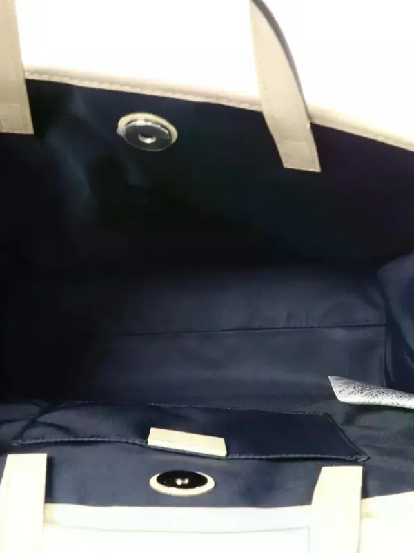 Gucci Web Stripe Gg Supreme Tote Bag