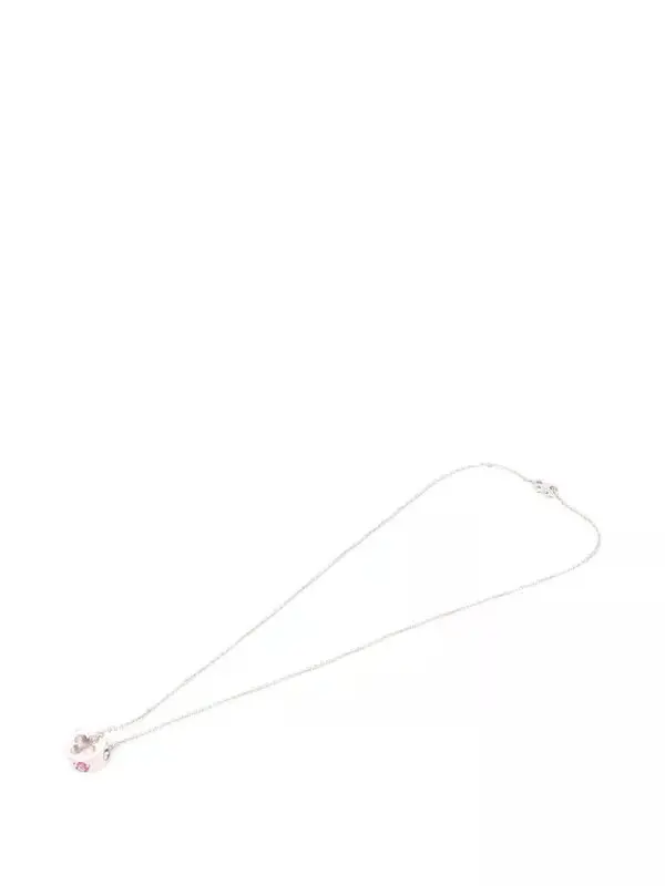 LOUIS VUITTON Logo-pendant Sapphire Necklace