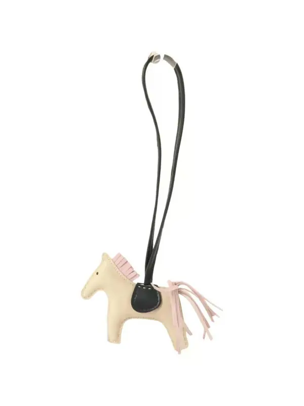 Hermès 2022 Pm Rodeo Milo Bag Charm - Neutrals
