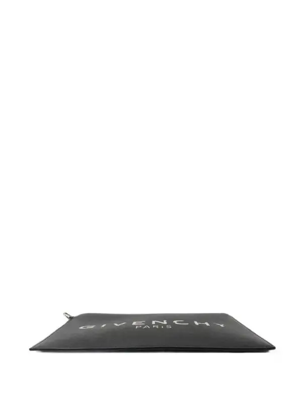 Givenchy Logo-print Leather Clutch Bag