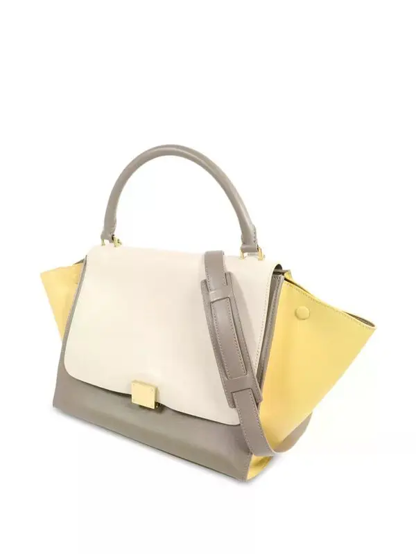 Celine Medium Trapeze Tote Bag - Grey