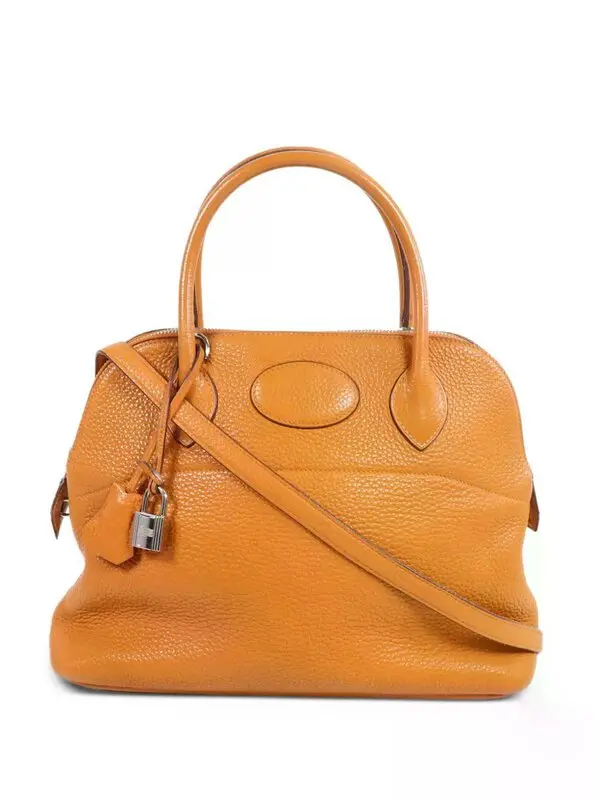 Hermès 31 Bolide Tote Bag - Orange