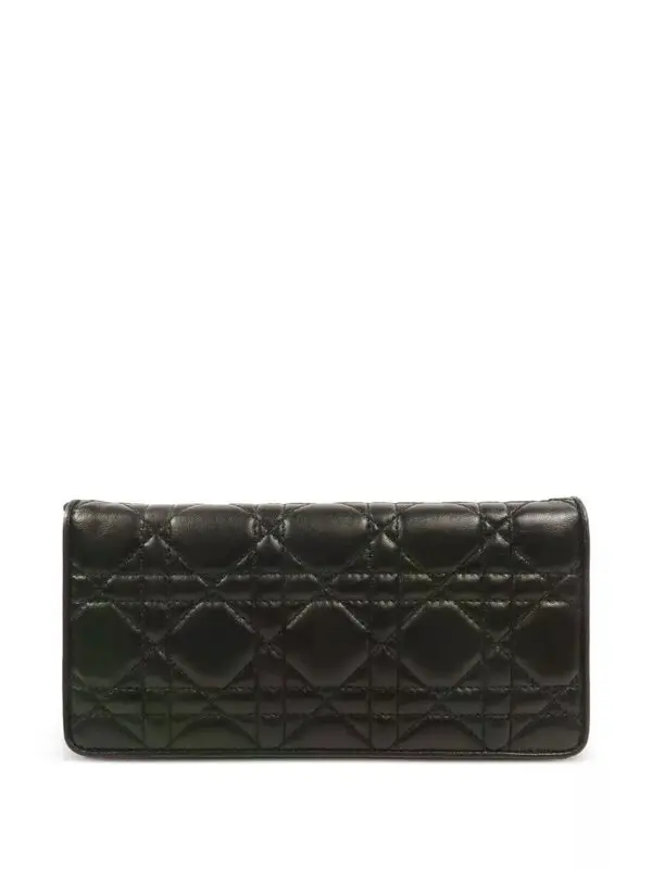 Dior Cannage Leather Wallet - Black