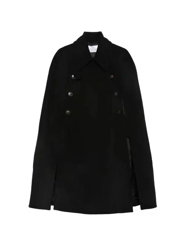 7 For All Mankind Double-breasted Cape
